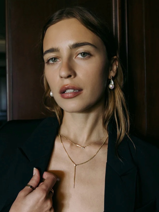 Loren Stewart | Jewelry | Loren Stewart 6 Box Chain 1k Gold Elowen ...